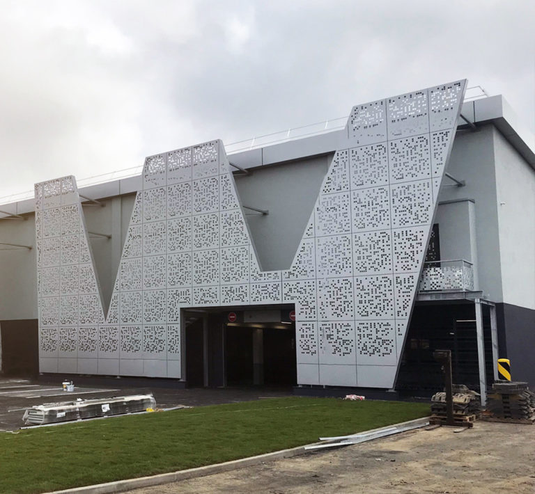 Chantier Lidl Tours nord - Groupe Metal